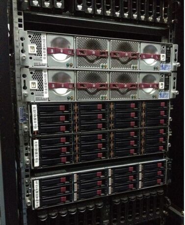 HP EVA6400 144块硬盘的磁盘存储恢复成功-华军科技数据恢复