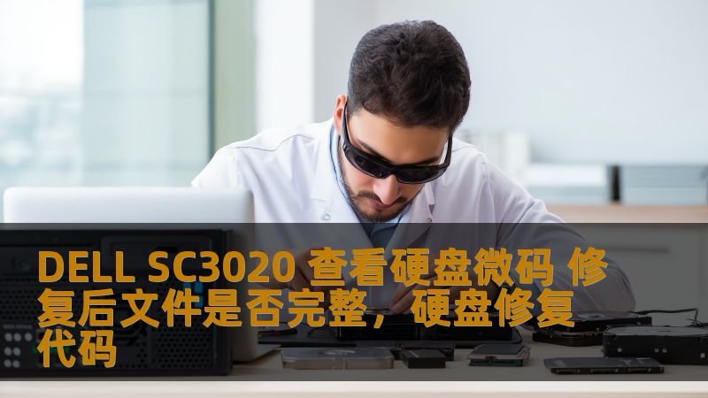 DELL SC3020 查看硬盘微码 修复后文件是否完整，硬盘修复代码_恢复教程_恢复资讯_技王数据恢复-技王数据恢复中心