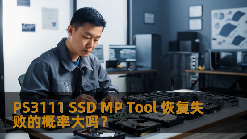 PS3111 SSD MP Tool 恢复失败的概率大吗？-技王数据恢复中心