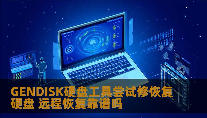 GENDISK硬盘工具尝试修恢复硬盘 远程恢复靠谱吗-技王数据恢复中心