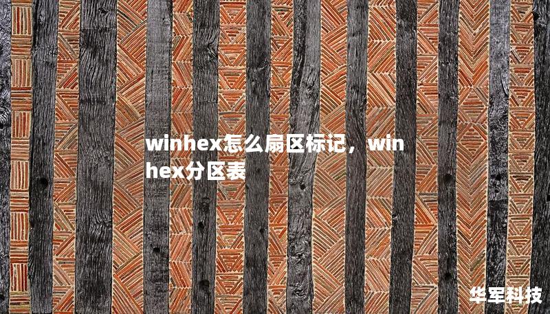 winhex怎么扇区标记，winhex分区表_恢复教程_恢复资讯_技王数据恢复-技王数据恢复中心
