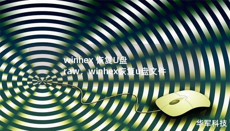 winhex 恢复U盘 raw，winhex恢复u盘文件_恢复教程_恢复资讯_技王数据恢复-技王数据恢复中心
