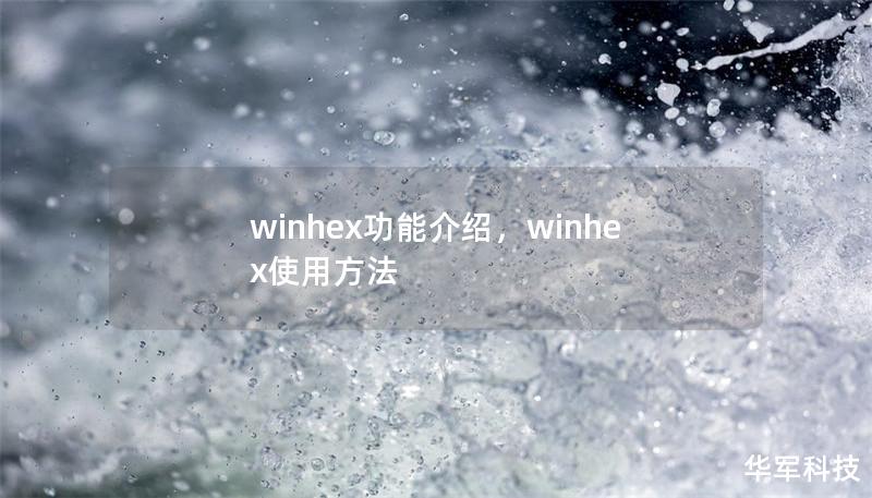 winhex功能介绍，winhex使用方法_恢复教程_恢复资讯_技王数据恢复-技王数据恢复中心