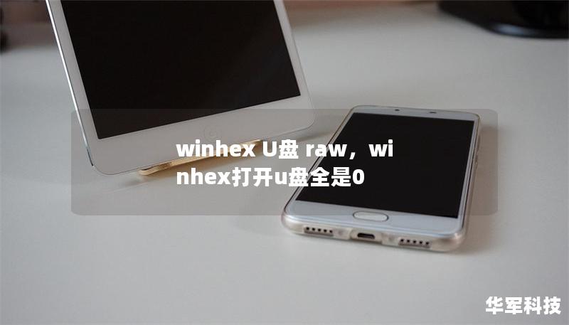 winhex U盘 raw，winhex打开u盘全是0_恢复教程_恢复资讯_技王数据恢复-技王数据恢复中心